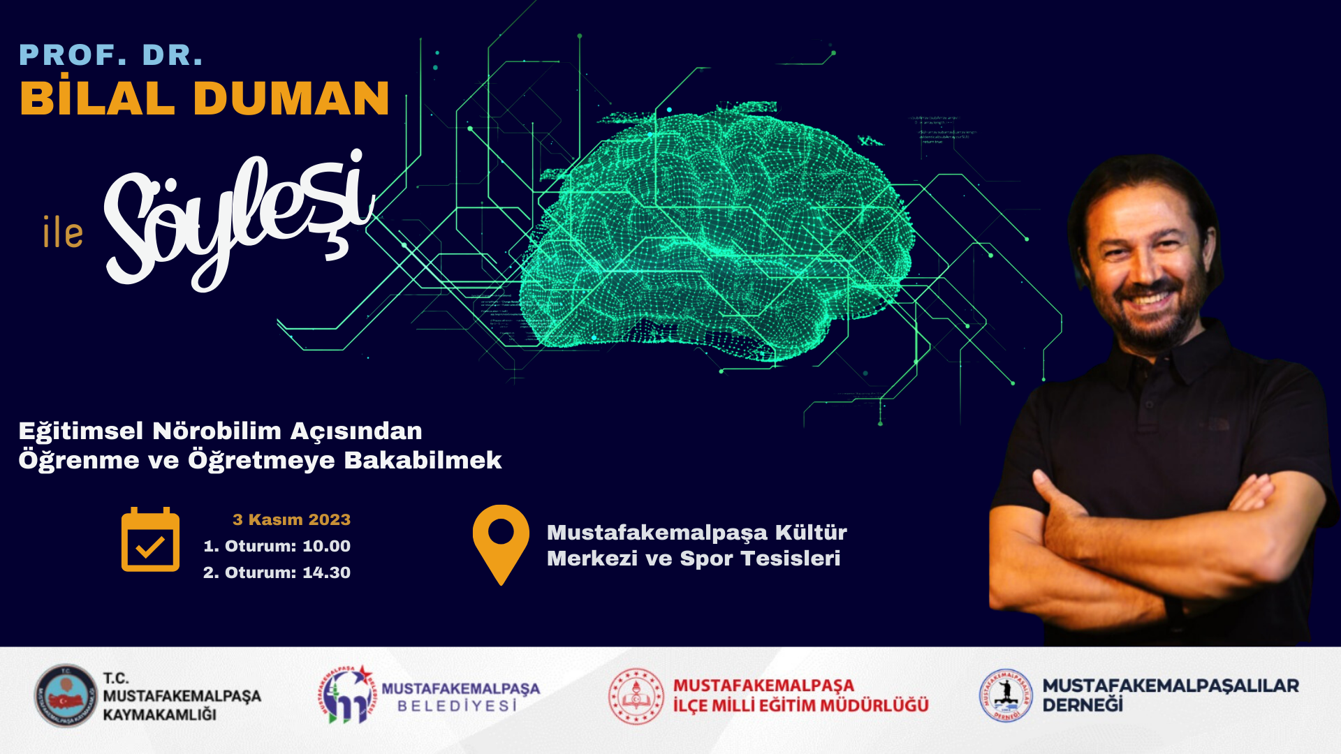 EĞİTİM SÖYLEŞİLERİNİN YENİ KONUĞU PROF. BİLAL DUMAN OLACAK ...